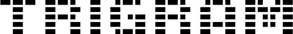 Trigram font | Fonts2u.com