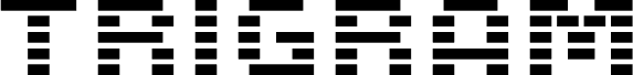 Trigram Light font | Fonts2u.com