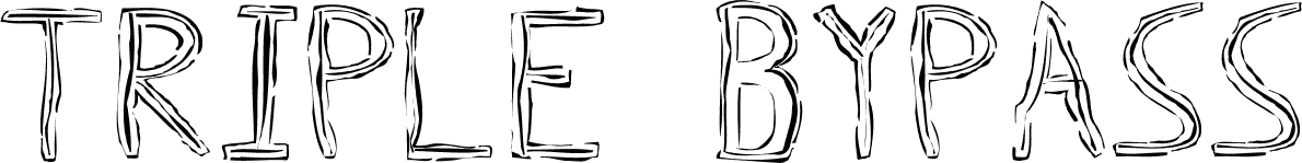 Triple Bypass Regular font | Fonts2u.com