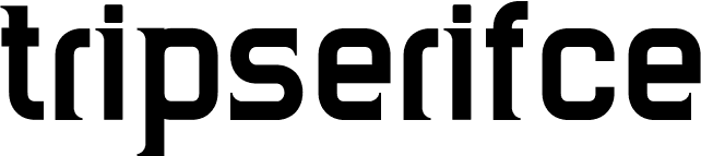 TripSerifCE Bold font