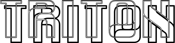 Triton Regular font