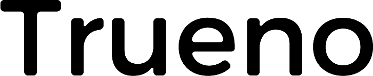 Trueno Round font | Fonts2u.com