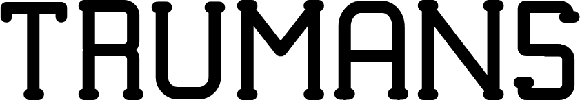 TRUMANS font