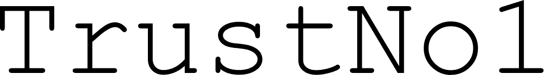 TrustNo1 font | Fonts2u.com
