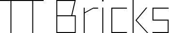 TT Bricks Trial Extrabold font