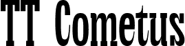 TT Cometus Trial Bold font | Fonts2u.com