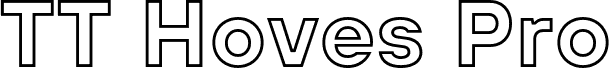 TT Hoves Pro Trial Bold font | Fonts2u.com