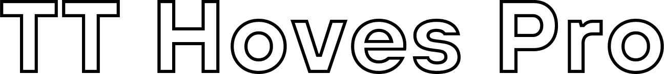 TT Hoves Pro Bold Outline Trial font | Fonts2u.com