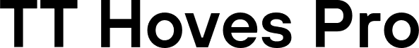 TT Hoves Pro Bold Outline Trial font | Fonts2u.com