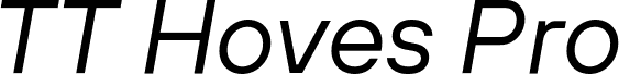 TT Hoves Pro Bold Outline Trial font | Fonts2u.com