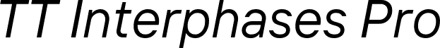 TT Interphases Pro Trl XBd font | Fonts2u.com