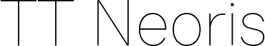 TT Neoris Trial Hairline Italic font | Fonts2u.com