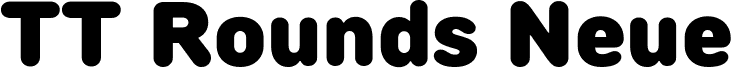 TT Rounds Neue Trial Regular font