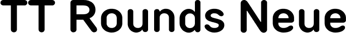 TT Rounds Neue Trial Bold font