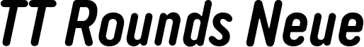 TT Rounds Neue Trl Cmd Md font | Fonts2u.com