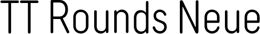 TT Rounds Neue Trl Cmd Md font | Fonts2u.com