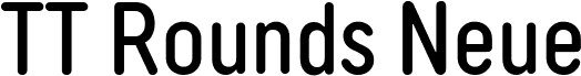TT Rounds Neue Trial Bold font