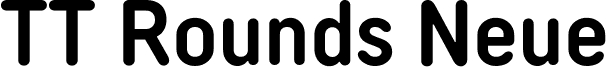 TT Rounds Neue Trial Bold font