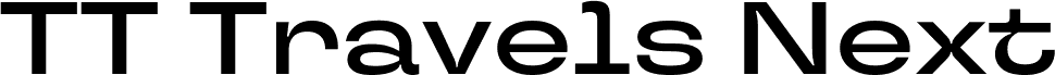TT Travels Next Trial Variable font