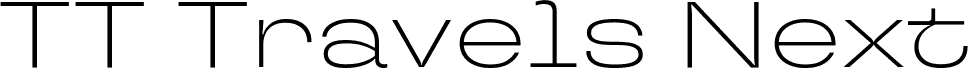 TT Travels Next Trial Variable font