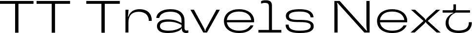 TT Travels Next Trial Variable font