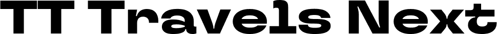 TT Travels Next Trial Variable font