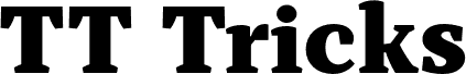 TT Tricks Trial ExtraBold font