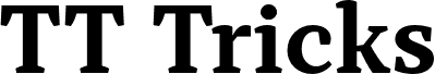 TT Tricks Trial ExtraBold font