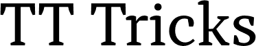 TT Tricks Trial ExtraBold font