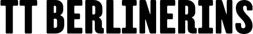 TT Berlinerins Trial Script font
