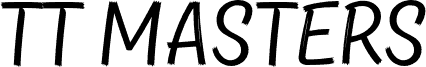 TTMastersDEMOBlack font