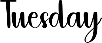 Tuesday font | Fonts2u.com