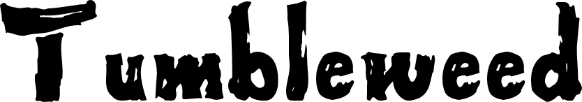 Tumbleweed font | Fonts2u.com