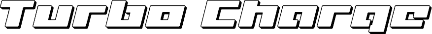 Turbo Charge Super-Italic font