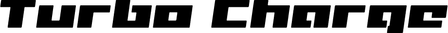 Turbo Charge Super-Italic font