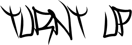 Turnt Up Regular fuente | Fonts2u.com