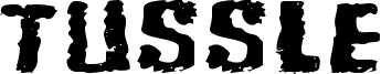Tussle Expanded Outline font