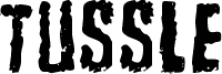Tussle Expanded Outline font