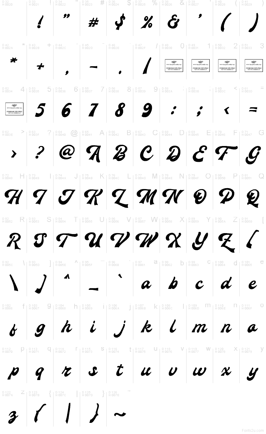 Twilight Luminance Free Regular font