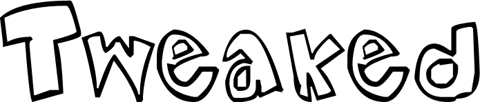 Tweaked font | Fonts2u.com