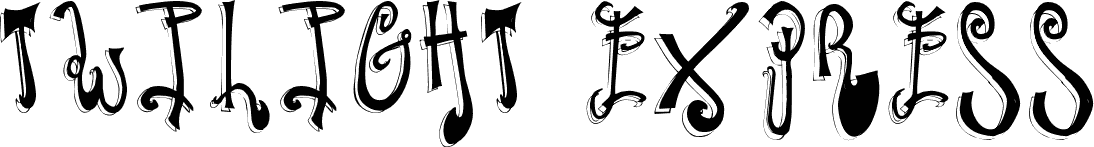 Twilight Express font