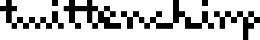 twitterchirp Regular font