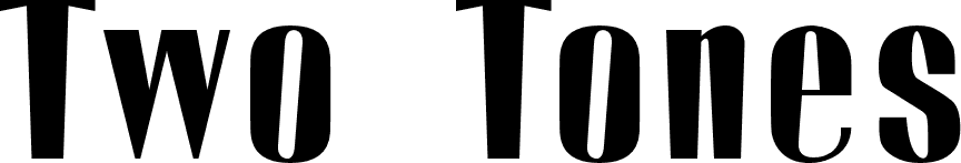Two Tones font | Fonts2u.com
