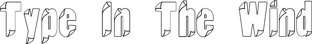 Type In The Wind font | Fonts2u.com