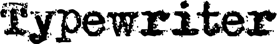 Typewriter - Remington RIVIERA font | Fonts2u.com