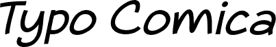 Typo Comica Outline font