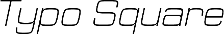 Typo Square Bold Demo font | Fonts2u.com