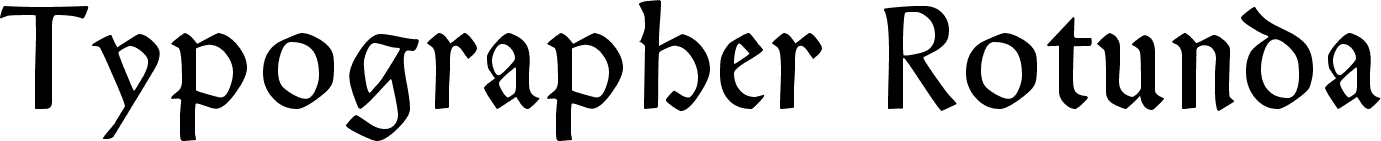 Rotunda Font