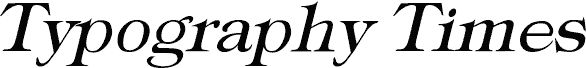 Typography times font | Fonts2u.com