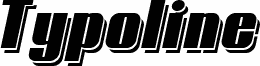 Typoline Italic font | Fonts2u.com